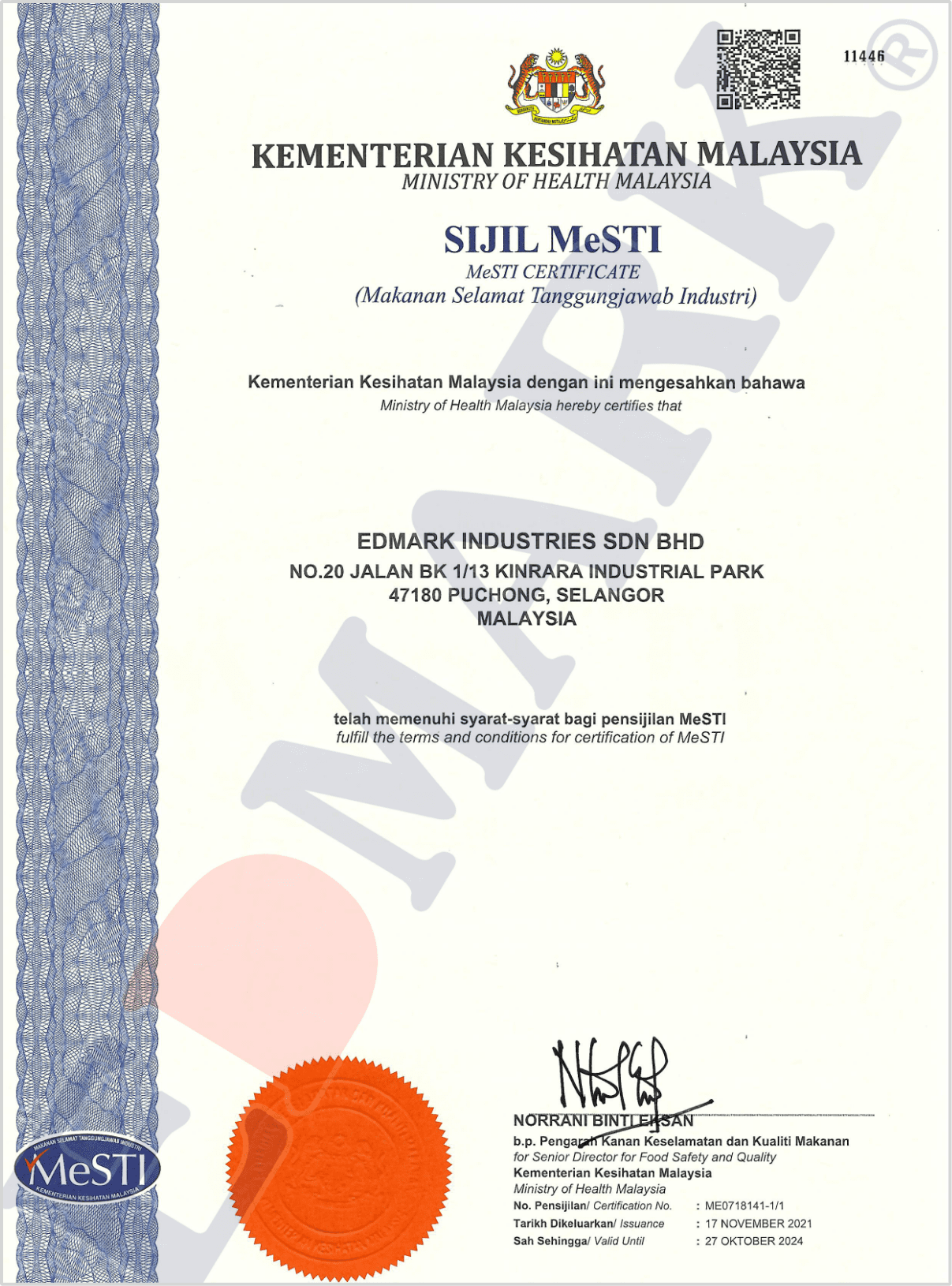 Compliance - Edmark Industries Sdn Bhd